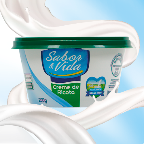 Creme de Ricota – 200g – Sabor & Vida